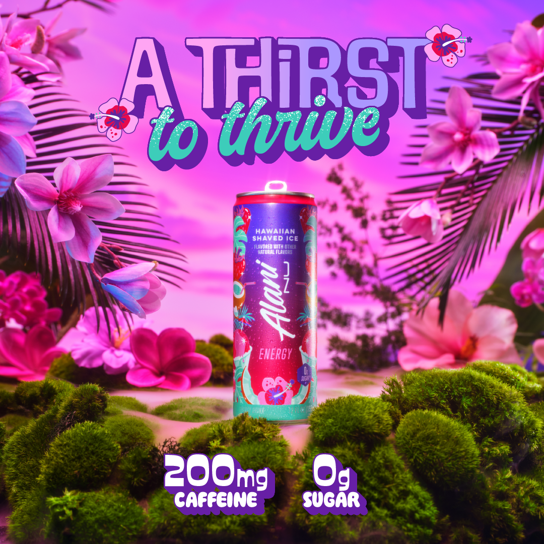 Energy Drink - Hawaiian Shaved Ice - Alani Nu