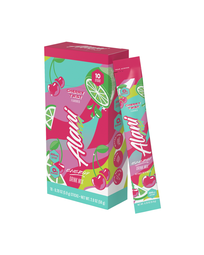 Alani Nu Juicy Peach Energy Sticks 10-Pack