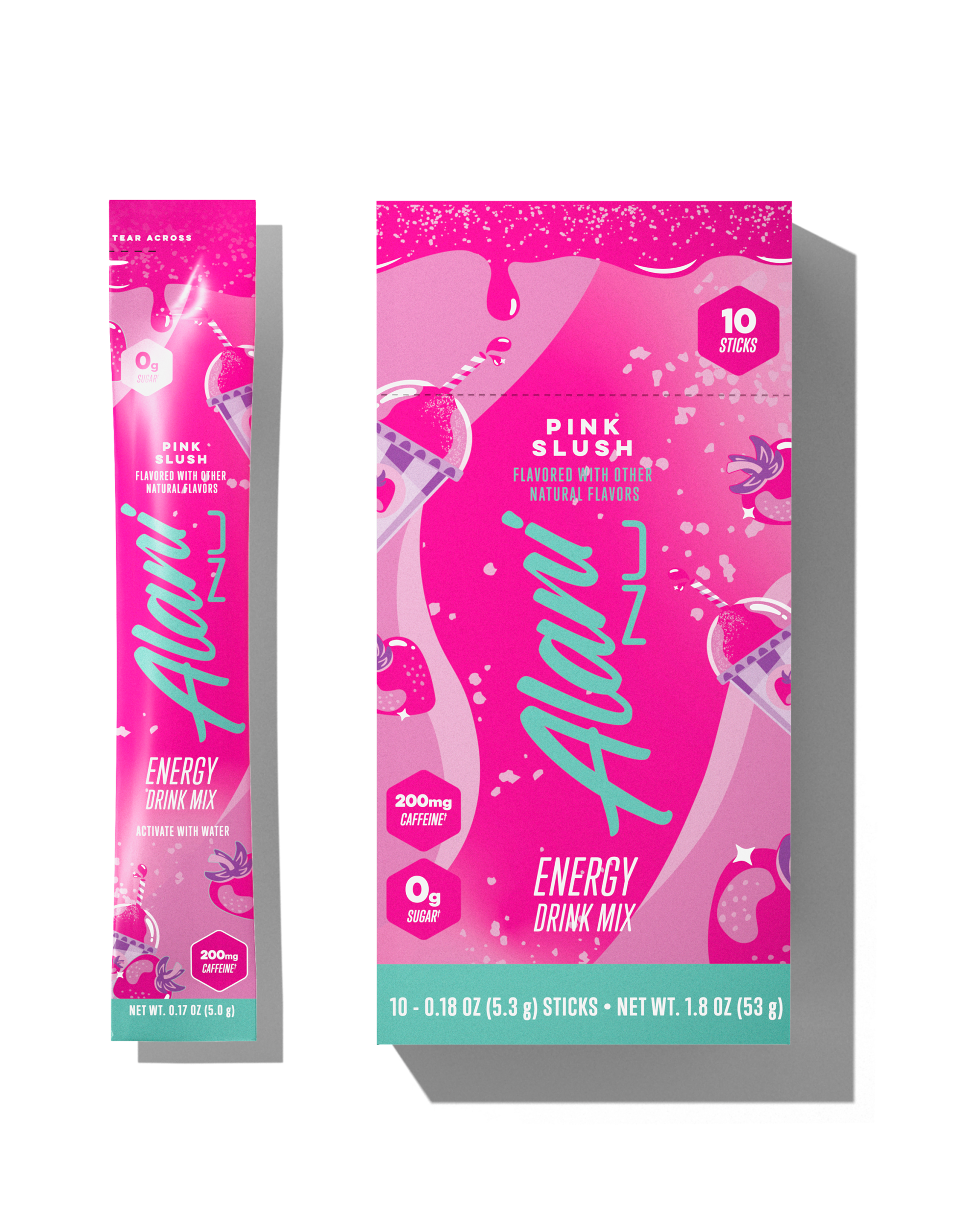 Alani Nu Juicy Peach Energy Sticks 10-Pack