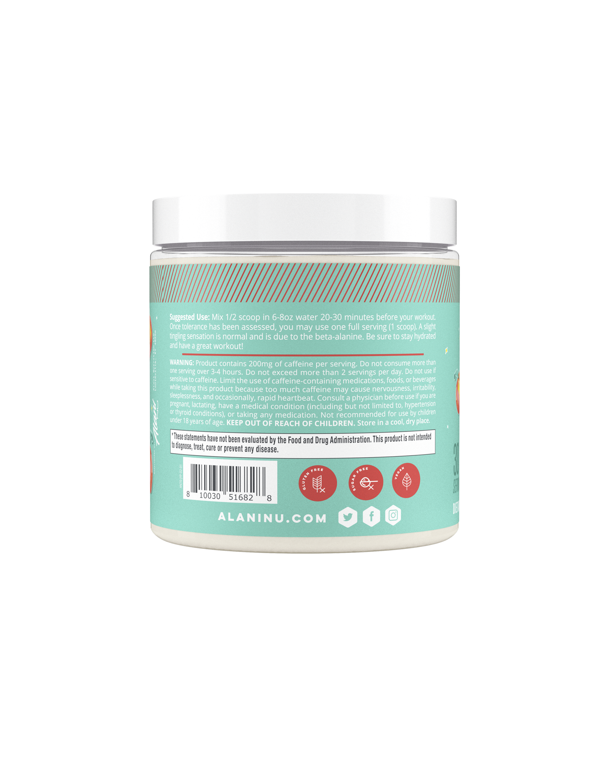 Pre-Workout - Strawberry Sunrise - Alani Nu