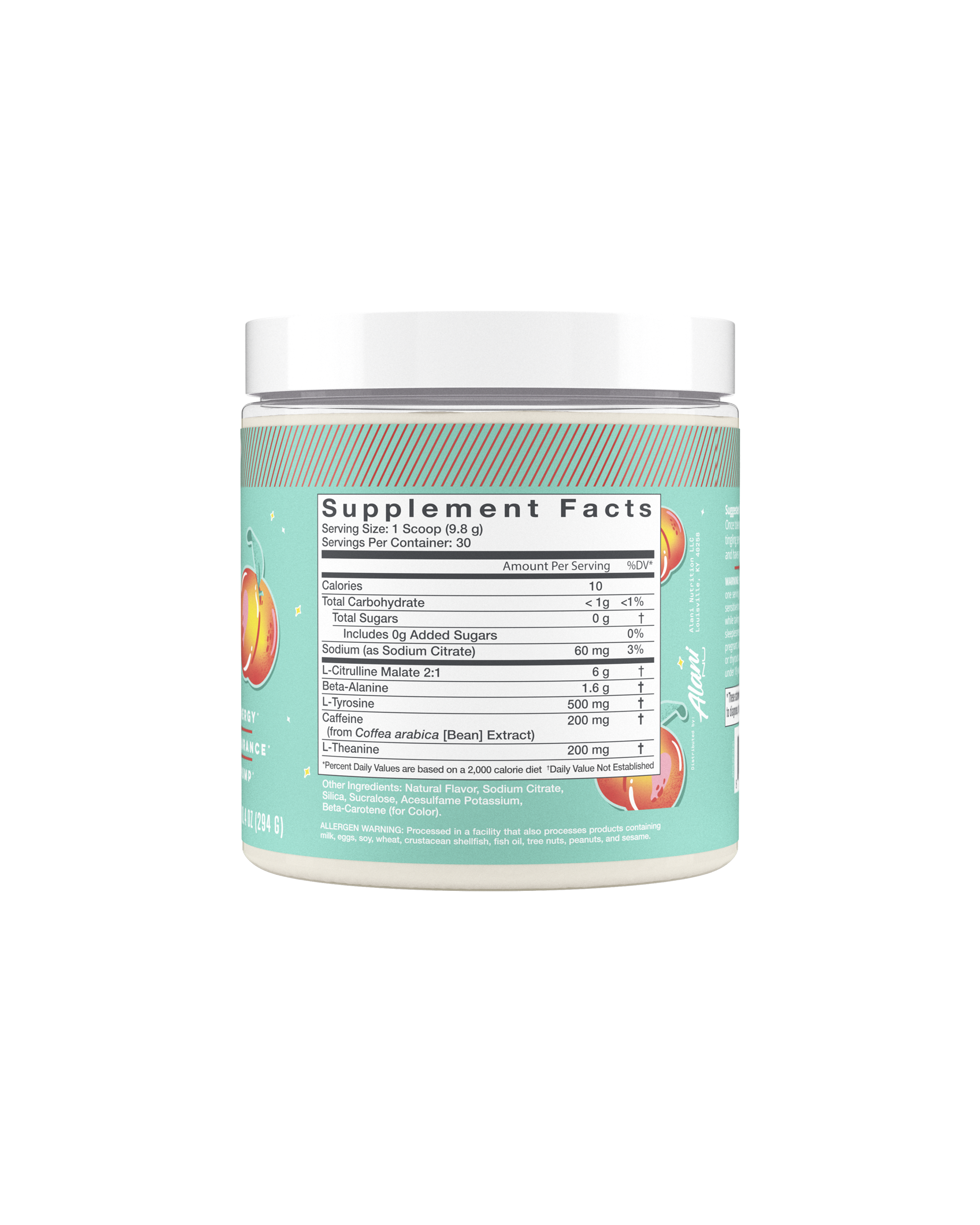 Alani Nu Hawaiian Shaved Ice Pre-Workout 30 Servings