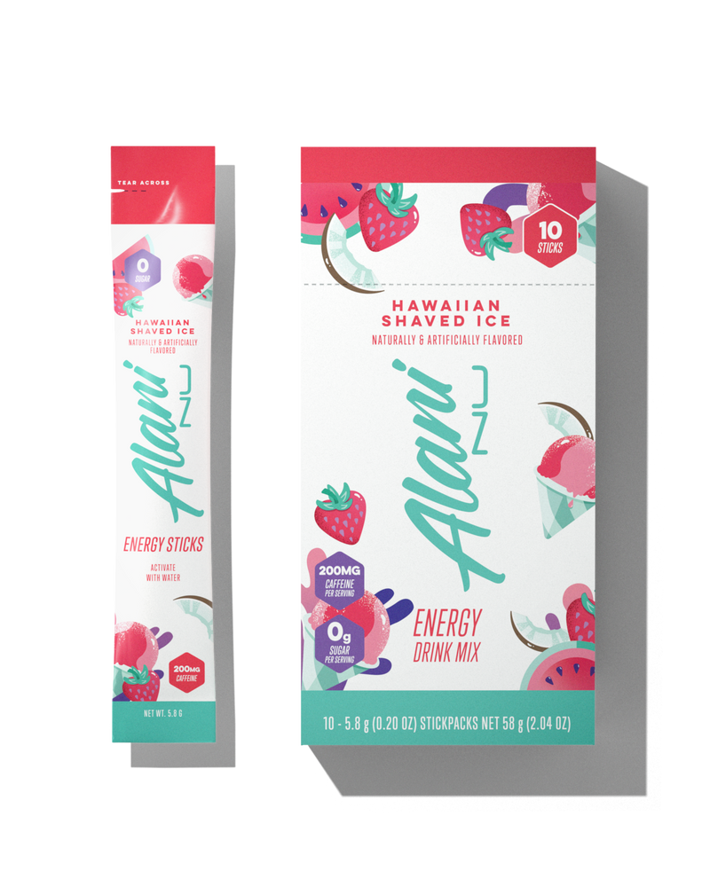 Alani Nu Juicy Peach Energy Sticks 10-Pack