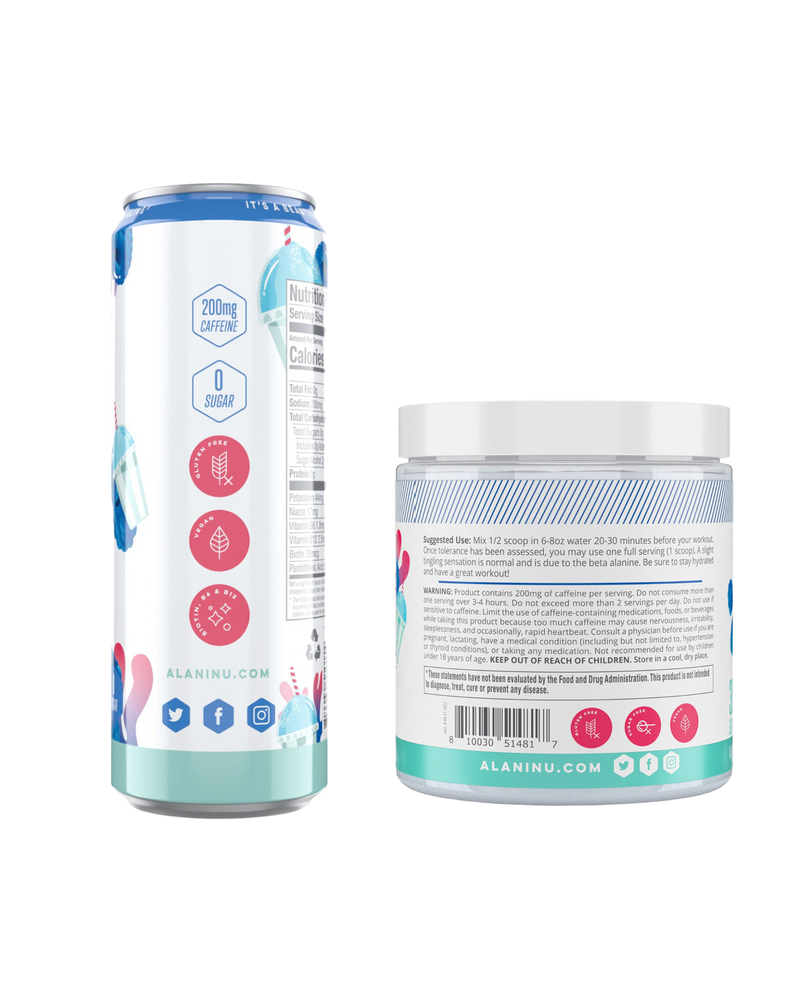 Energy Drink + Pre-Workout - Cosmic Stardust - Alani Nu