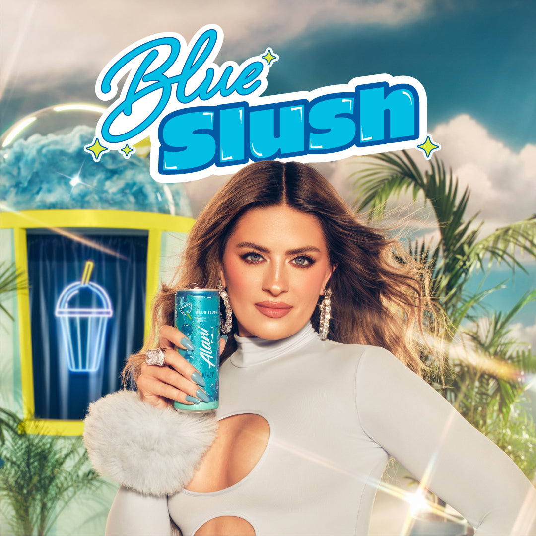Energy Drink - Blue Slush - Alani Nu