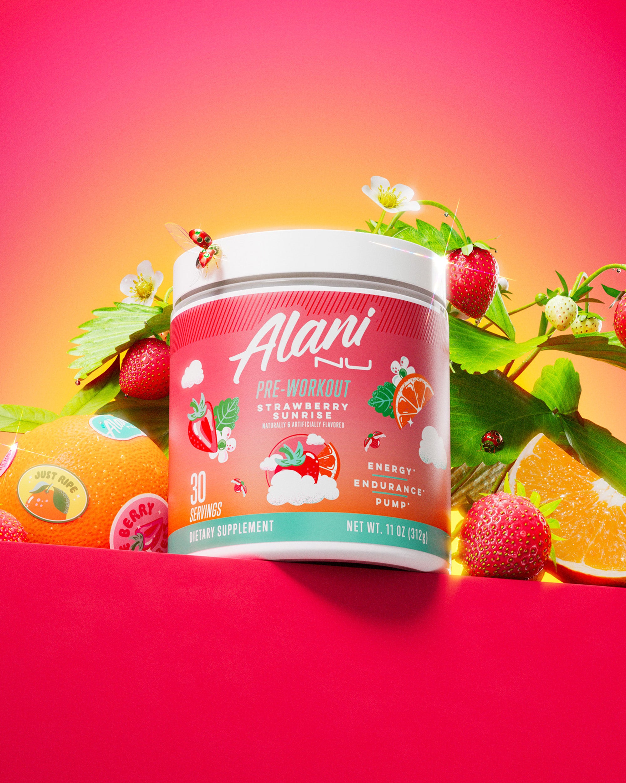 Pre-Workout - Strawberry Sunrise - Alani Nu