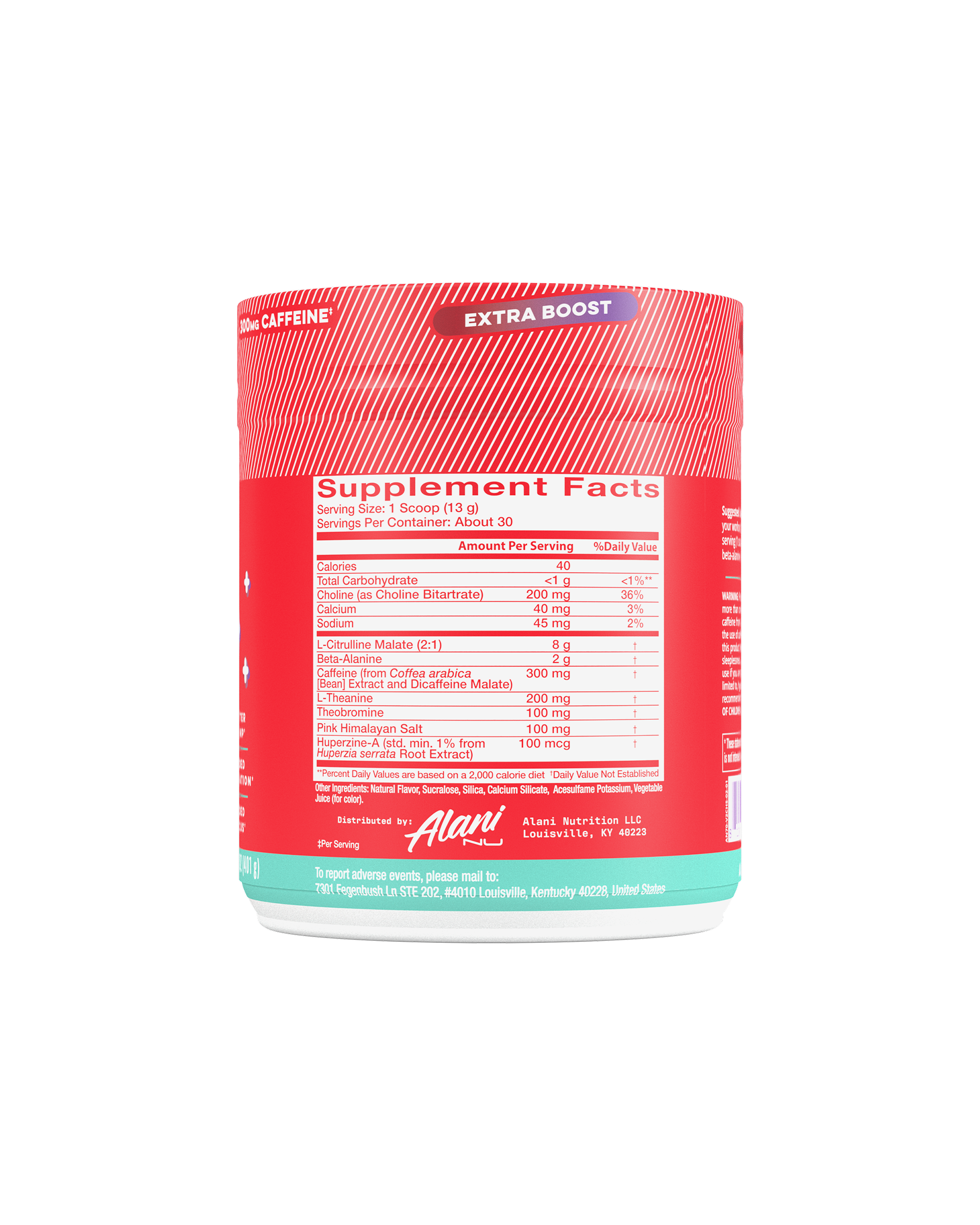 Pre-Workout+ - Rocket Pop - Alani Nu