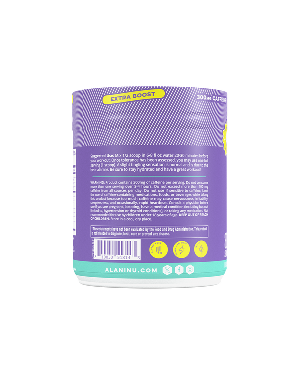 Pre-Workout+ - Frozen Lemonade - Alani Nu