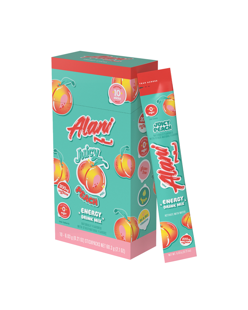 Alani Nu Hawaiian Shaved Ice Energy Sticks 10-Pack
