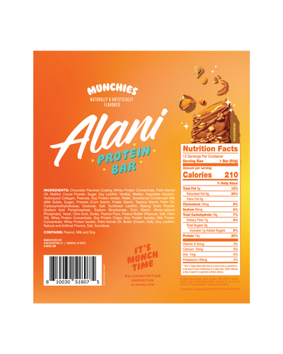 Alani Nu Peanut Butter & Jelly Protein Bar 12-Pack