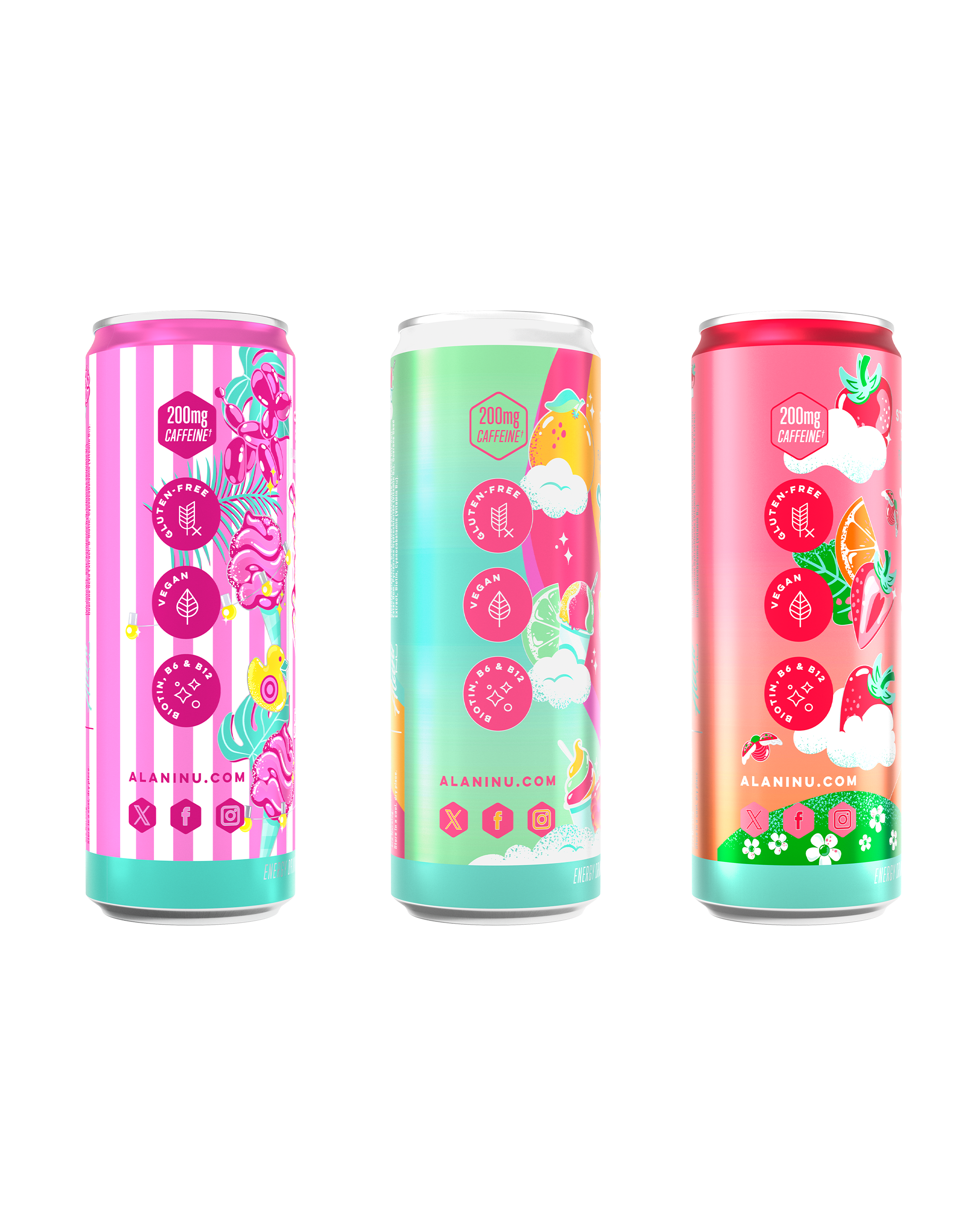 Alani Nu Breezeberry Energy Drink 12-Pack