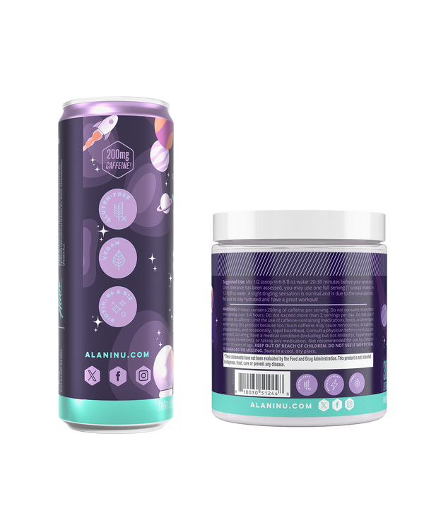 Energy Drink & Pre-Workout - Cosmic Stardust - Alani Nu
