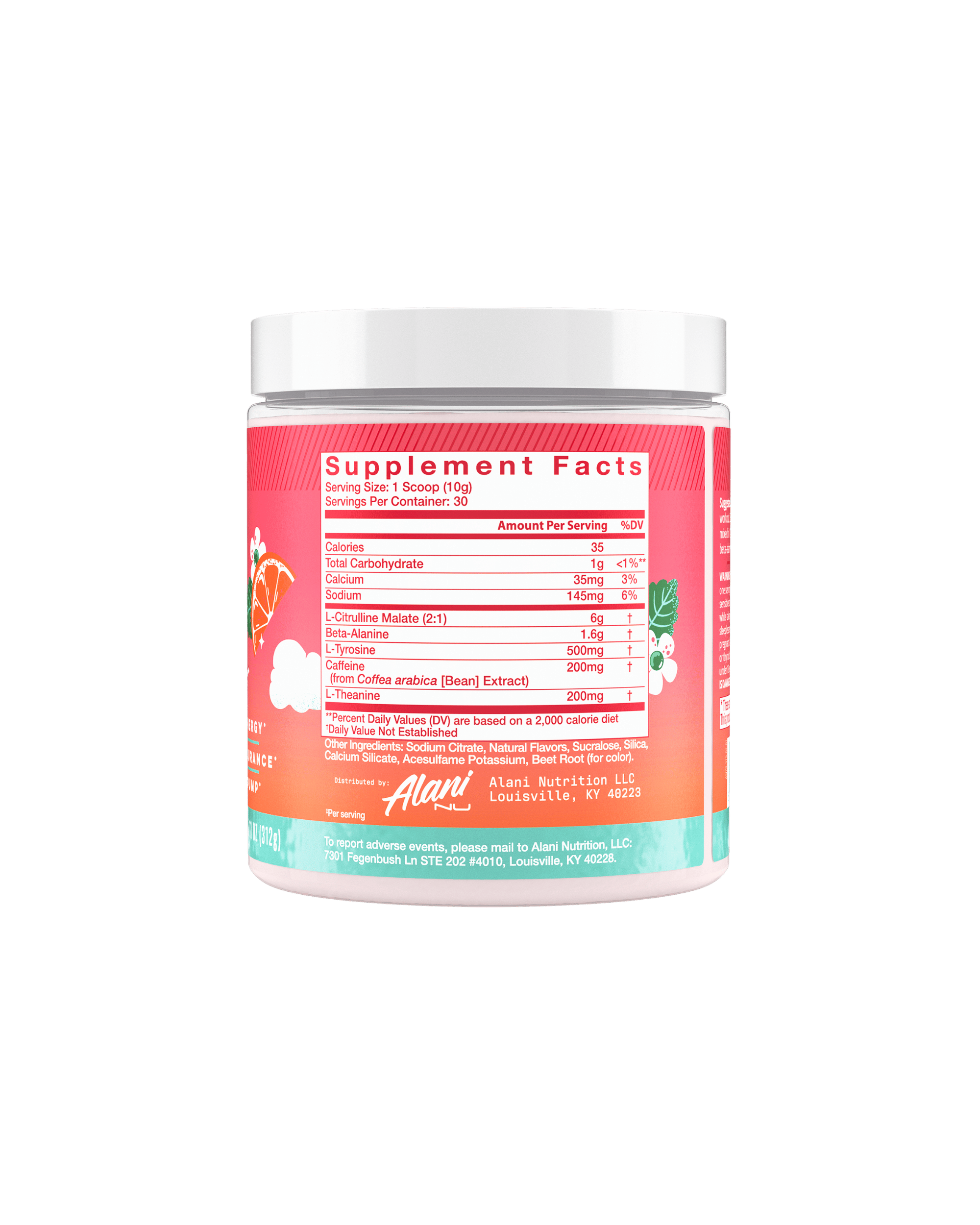 Alani Nu Hawaiian Shaved Ice Pre-Workout 30 Servings