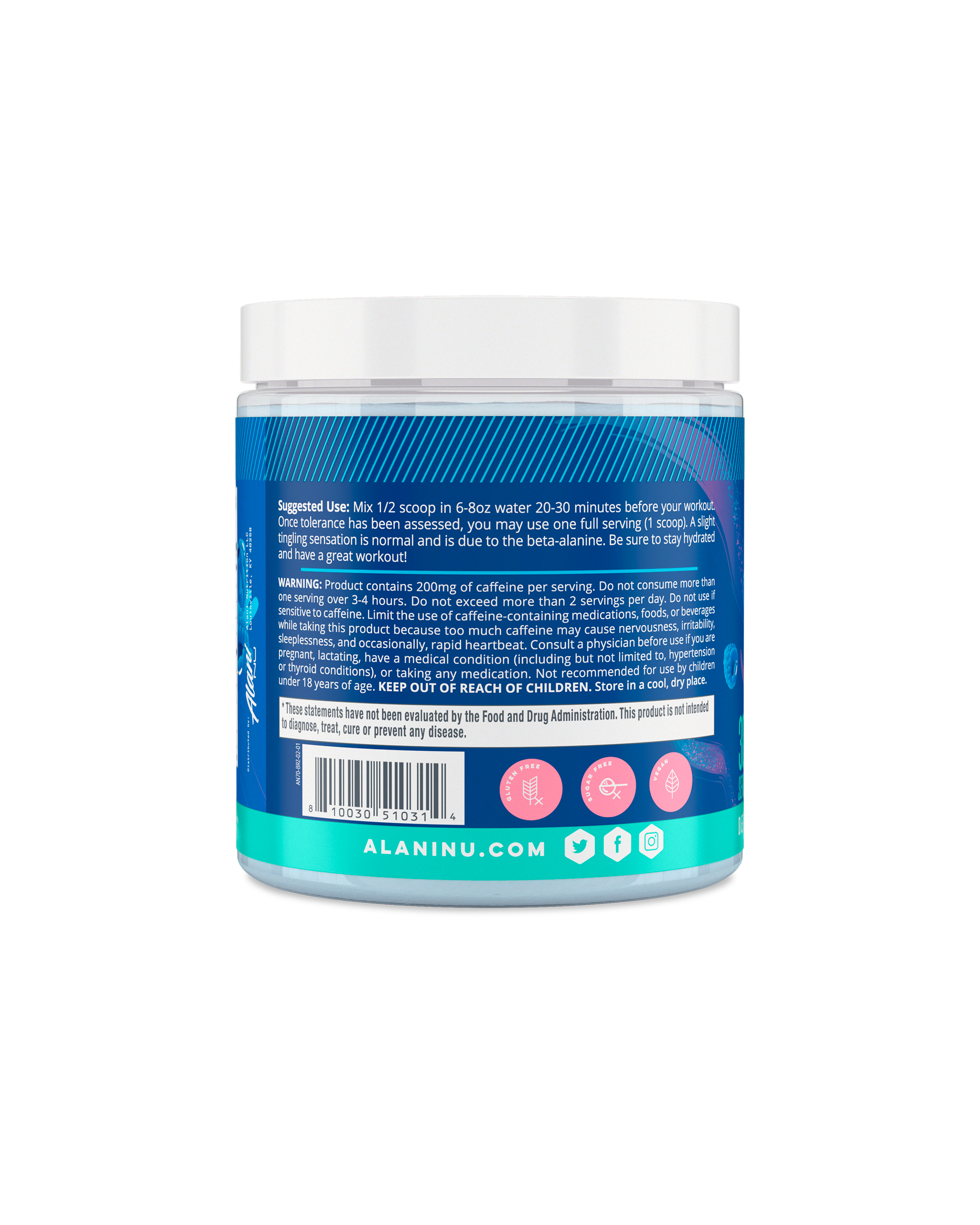 Pre-Workout - Pink Slush - Alani Nu