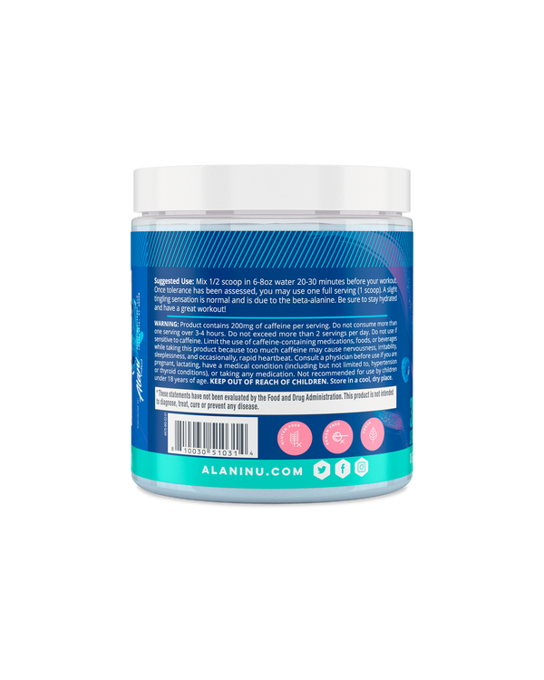 Alani Nu Hawaiian Shaved Ice Pre-Workout 30 Servings