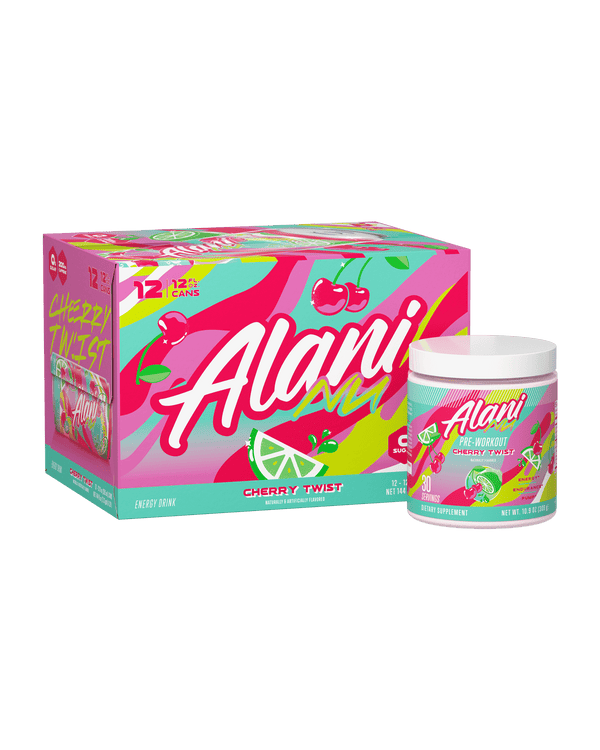 Energy Drink & Pre-Workout - Cherry Twist - Alani Nu