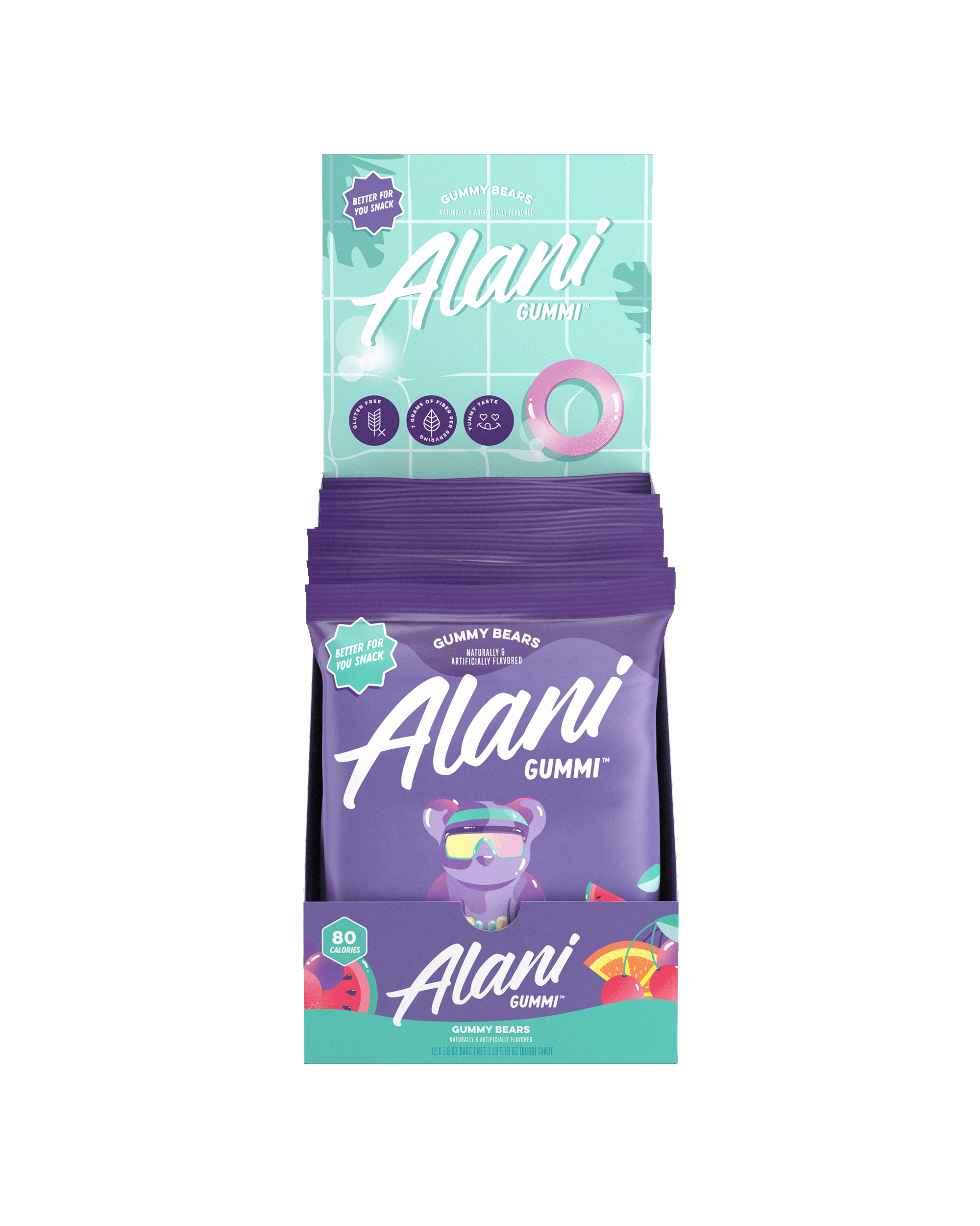 Alani Nu Gummy Bears Gummi 12-Pack